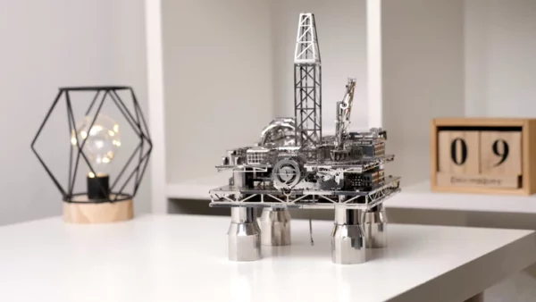 My kit DIY Plate-forme pétrolière metal time 'TREASURE FINDER OIL RIG ...
